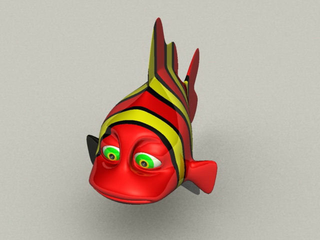 3d Fish Model For Maya Multifilesorange