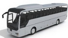 Limousine Bus 3d model 3Ds Max files free download - CadNav