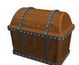 Wooden box 3d model 3Ds Max files free download - CadNav