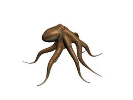 Octopus 3d model 3Ds Max,3ds files free download - CadNav