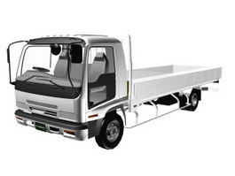 ISUZU FORWARD V(cargo) 98 3d model 3Ds Max files free download - CadNav
