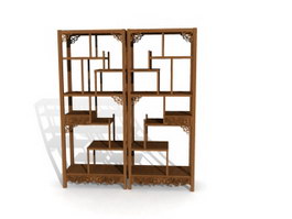 Carved furniture display rack 3d model 3Ds Max,3ds files free download ...