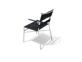Modern steel chair 3d model 3DMax,3DS files free download - CadNav
