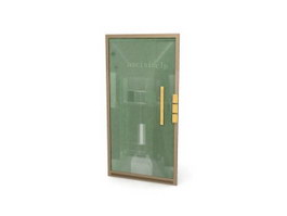 Security Door 3d model 3DMax,3Ds files free download - CadNav
