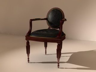 European Style Antique Chair 3d model 3DMax,3Ds files free download ...