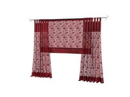 Kitchen Curtain 3D Models Free Download - CadNav