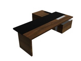 Executive Table 3D Models Free Download - CadNav