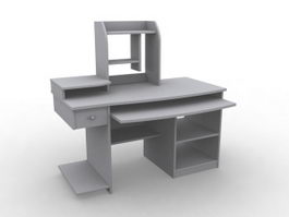 Combine computer desk 3d model 3dsMax files free download - CadNav