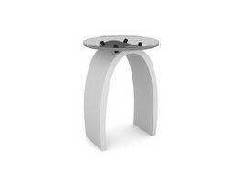 Small round side table 3d model 3dsMax files free download - CadNav