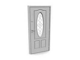 Steel security door 3d model 3dsMax files free download - CadNav