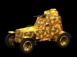 Military armored car 3d model 3dsmax files free download - CadNav