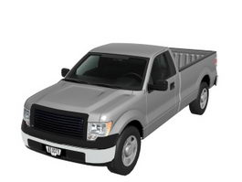 Ford F-150 pickup truck 3d model 3dsmax files free download - CadNav