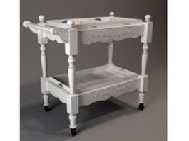 Antique sideboard table 3d model 3dsmax files free download - CadNav