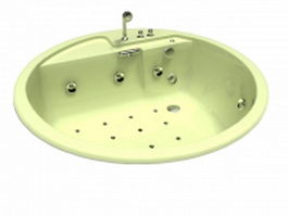 Baby whirlpool tub 3d model 3dsMax files free download - CadNav