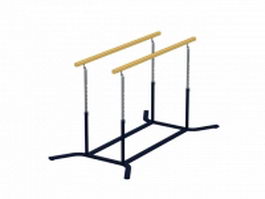 Parallel Bars 3D Models Free Download - CadNav
