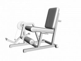Strength fitness leg extension 3D Model Download - 3ds Files - CadNav
