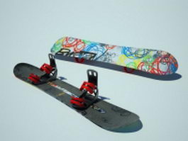 Snowboard 3D Models Free Download - CadNav