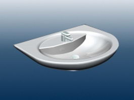 Traditional wash basin 3d model 3dsMax files free download - CadNav