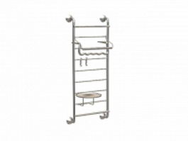 Bathroom towel rack 3d model 3dsMax files free download - CadNav