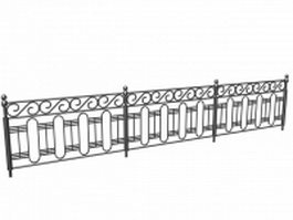 Railing 3d model free download page 9 - CadNav