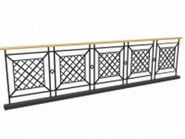 Curved marble staircase 3d model 3ds max files free download - modeling ...