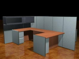 Cubicle Workstation 3D Models Free Download - CadNav