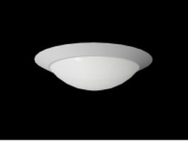 UFO shape ceiling light cover 3d model 3dsMax,3ds files free download ...