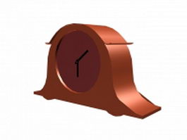 Low poly desk clock 3d model 3dsMax files free download - CadNav