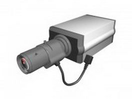 Outdoor security camera 3d model 3ds max files free download - modeling ...