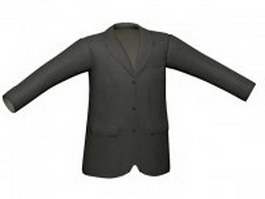 Men's suit jacket 3d model 3ds max files free download - CadNav