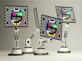 Futuristic Mech Artwork 3d model 3ds Max files free download - CadNav