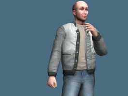 TF2 Scout Rigged 3d model 3ds Max,Object files free download - modeling ...