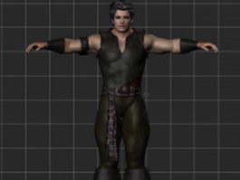 Strong male rigged 3d model FBX files free download - CadNav