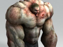 Left 4 Dead character - The Tank 3d model 3ds max files free download ...