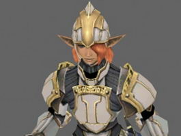 Elf warrior 3d model 3ds max files free download - CadNav