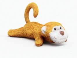 Stuffed toy monkey 3d model 3ds max files free download - CadNav
