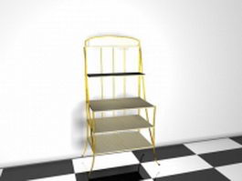 Office computer desk sets 3d model 3dsMax files free download - CadNav