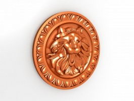 Medallion 3D Models Free Download - CadNav