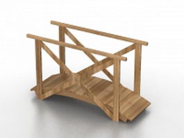 Miniature garden bridge 3d model 3ds max files free download - CadNav