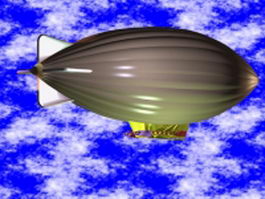 Modern zeppelin airship 3d model 3ds max files free download - CadNav