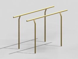 Parallel Bars 3D Models Free Download - CadNav