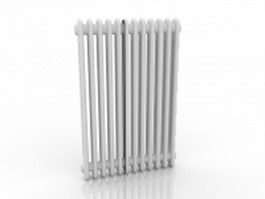 White vertical radiator 3d model 3ds max files free download - CadNav