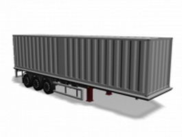 Semi-trailer 3d model files free download - CadNav