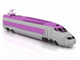 High Speed Train 3D Models Free Download - CadNav