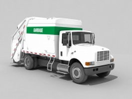Automated garbage collection truck 3d model 3ds Max files free download ...