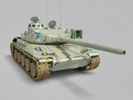 AMX-30 French tank 3d model 3ds Max files free download - CadNav