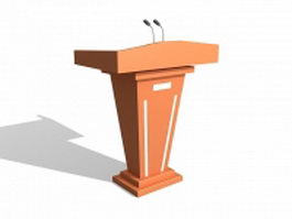 Podium 3D Models Free Download - CadNav