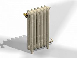 Antique heating radiator 3d model 3ds Max files free download - CadNav