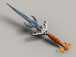 Dragon Knight Sword 3d model 3D Studio,Autodesk FBX files free download ...