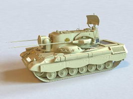 Flakpanzer Gepard Anti-Aircraft Tank 3d model 3ds Max files free ...
